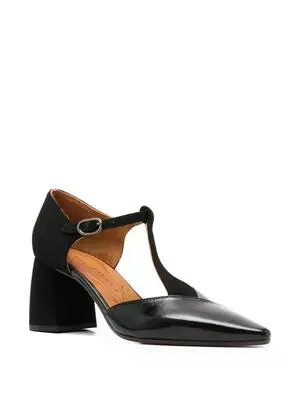 Chie Mihara T-bar Block Heel Pumps