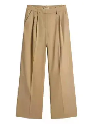 Woolrich Pleated Straight Trousers