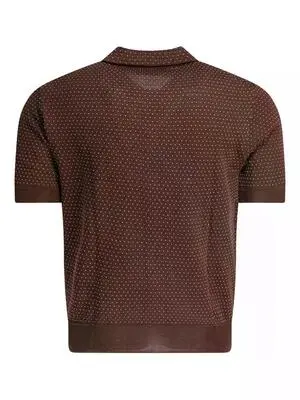 RAKKI Polka-dot Button Shirt