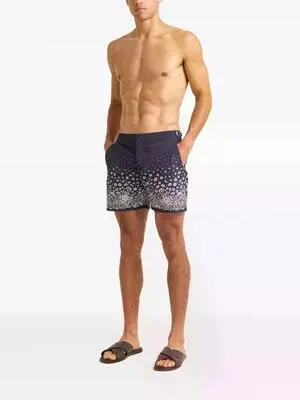 Orlebar Brown Floral-print Swim Shorts - Blue