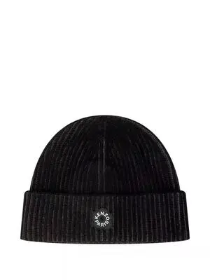 Kenzo Ribbed Beanie Hat - Black