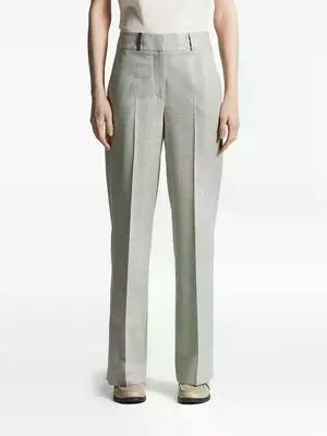 Peserico Tailored Straight-leg Trousers - Grey