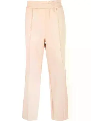 Gcds Logo-print Track Trousers - Neutrals