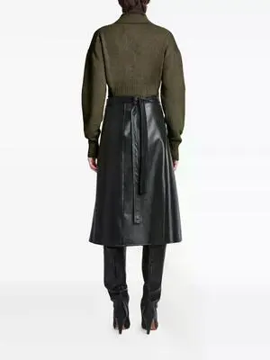 Proenza Schouler Polo Neck Ribbed Sweater
