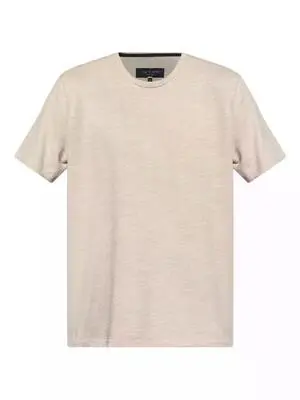 Rag & Bone Mélange-effect Cotton T-shirt - Neutrals