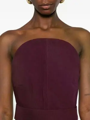 Solace London Strapless Maxi Dress - Purple