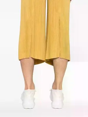 Issey Miyake Mc June Pleated Trousers - Yellow