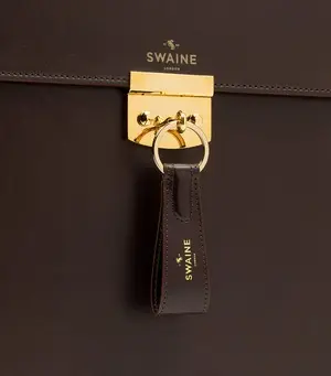 SWAINE Leather Mayfair Briefcase