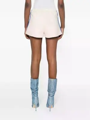 Gcds Logo-embroidered Jersey Shorts