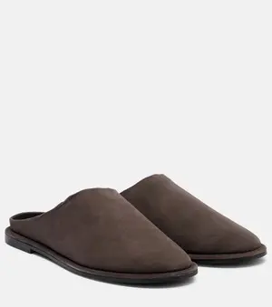 A.emery Round Toe Mules Clogs For Women