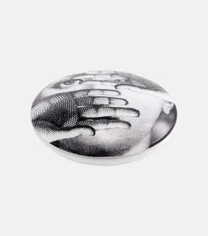 FORNASETTI Tema E Variazioni Porcelain Container Multicoloured