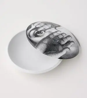 FORNASETTI Tema E Variazioni Porcelain Container - Multicoloured