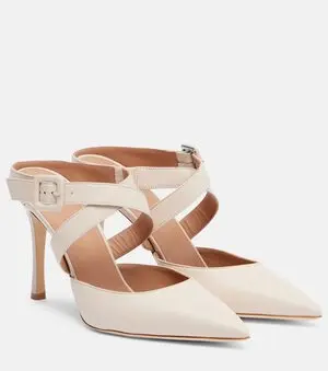 MALONE SOULIERS Evelyn 90 Leather Mules