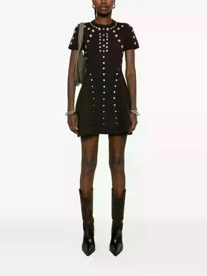Coperni Embellished Short-sleeve Mini Dress