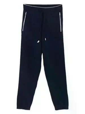 Eleventy Cashmere Track Trousers - Blue