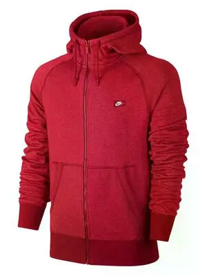 Nike Full-zip Hoodie - Red