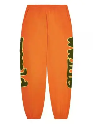 SP5DER Logo Track Pants - Orange