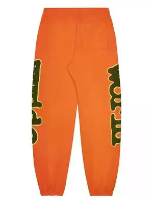 SP5DER Logo Track Pants - Orange