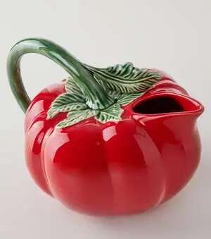 BORDALLO PINHEIRO Tomate Ceramic Pitcher - Multicoloured