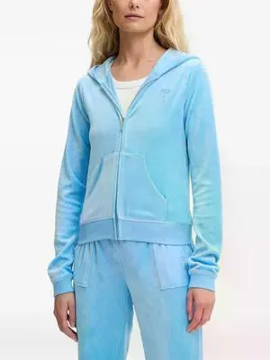 Juicy Couture Embroidered Logo Zip-up Hoodie