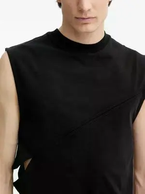 HELIOT EMIL Sleeveless Vest With Cut-out Detail