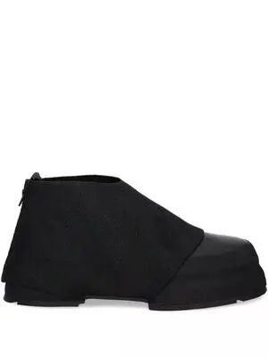 HELIOT EMIL Zip-detail Knitted Boots - Black