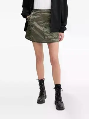 Alpha Industries Logo-detail Cargo Skirt - Green