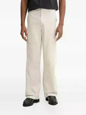 HELIOT EMIL Paneled Straight Leg Trousers