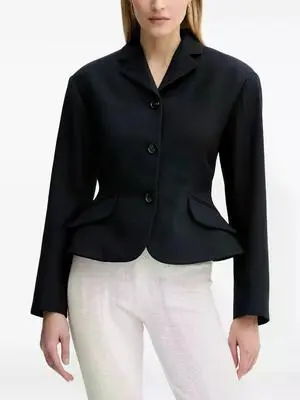 Bally Peplum Blouse - Blue