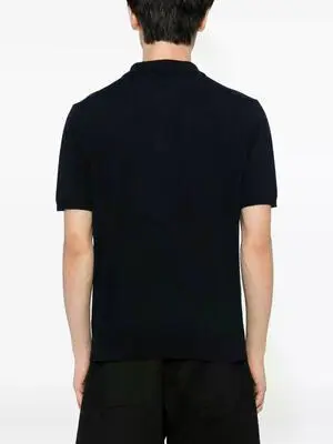 Canali Wool Polo Shirt