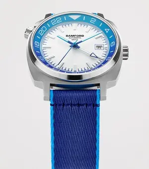 BAMFORD LONDON Stainless Steel Gmt+2 Watch