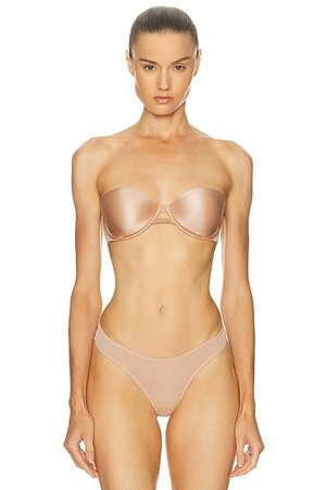 NEGATIVE UNDERWEAR Glace Strapless Bra - Buff