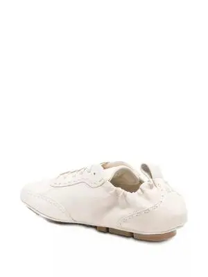 Fendi Calf Leather Lace-up Sneakers