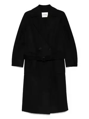 OTTOD'AME Belted Double-breasted Coat