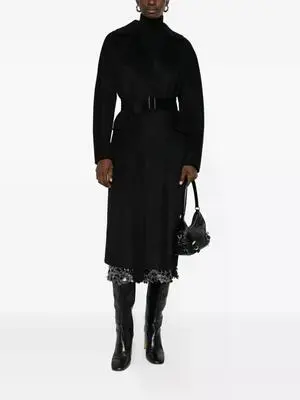 OTTOD'AME Belted Double-breasted Coat