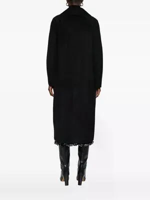 OTTOD'AME Belted Double-breasted Coat