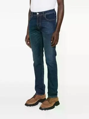 Jacob Cohen Dark Jeans With Curved Pocket Detail