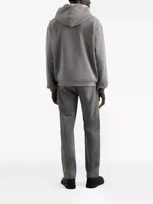 Dolce & Gabbana Logo-embroidered Side-stripe Track Pants - Grey