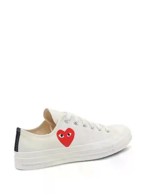 CONVERSE X COMME DES GARONS PLAY Heart Detail Chuck Taylor Sneakers