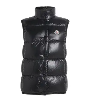 Moncler Badia Down Gilet - Black
