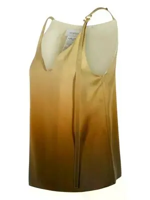 Sportmax V-neck Silk Top