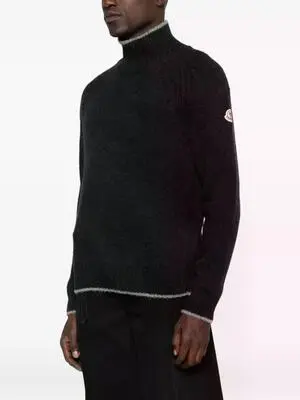 Moncler Ribbed Turtleneck Sweater