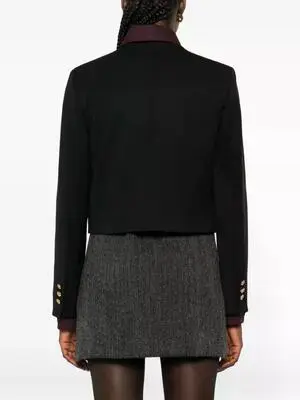 P.a.r.o.s.h Buttoned Flap Pocket Jacket - Black