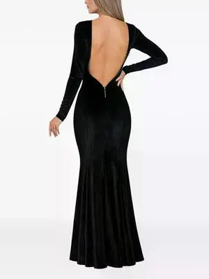 ROSERRY Rosarry Melbourne Mock-neck Long-sleeve Maxi Dress