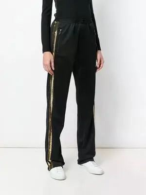Dsquared2 Sequin Embellished Track Pants - Black