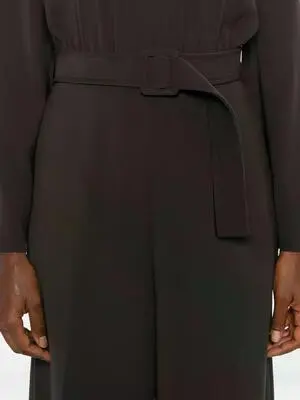 P.a.r.o.s.h Belted Jumpsuit - Brown