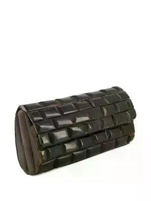 Glorinha Paranagua Mini Anouska Clutch Bag - Brown