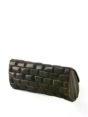 Glorinha Paranagua Mini Anouska Clutch Bag - Brown