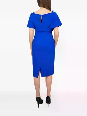 ALLURE Embellished Belted Dress