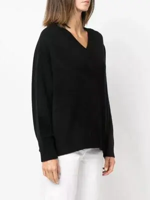 ALLUDE V-neck Cashmere Jumper